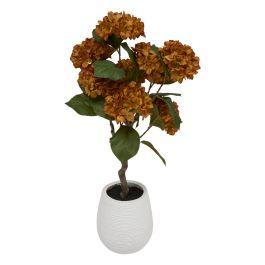 Artificial flowers in Mika pot H100cm